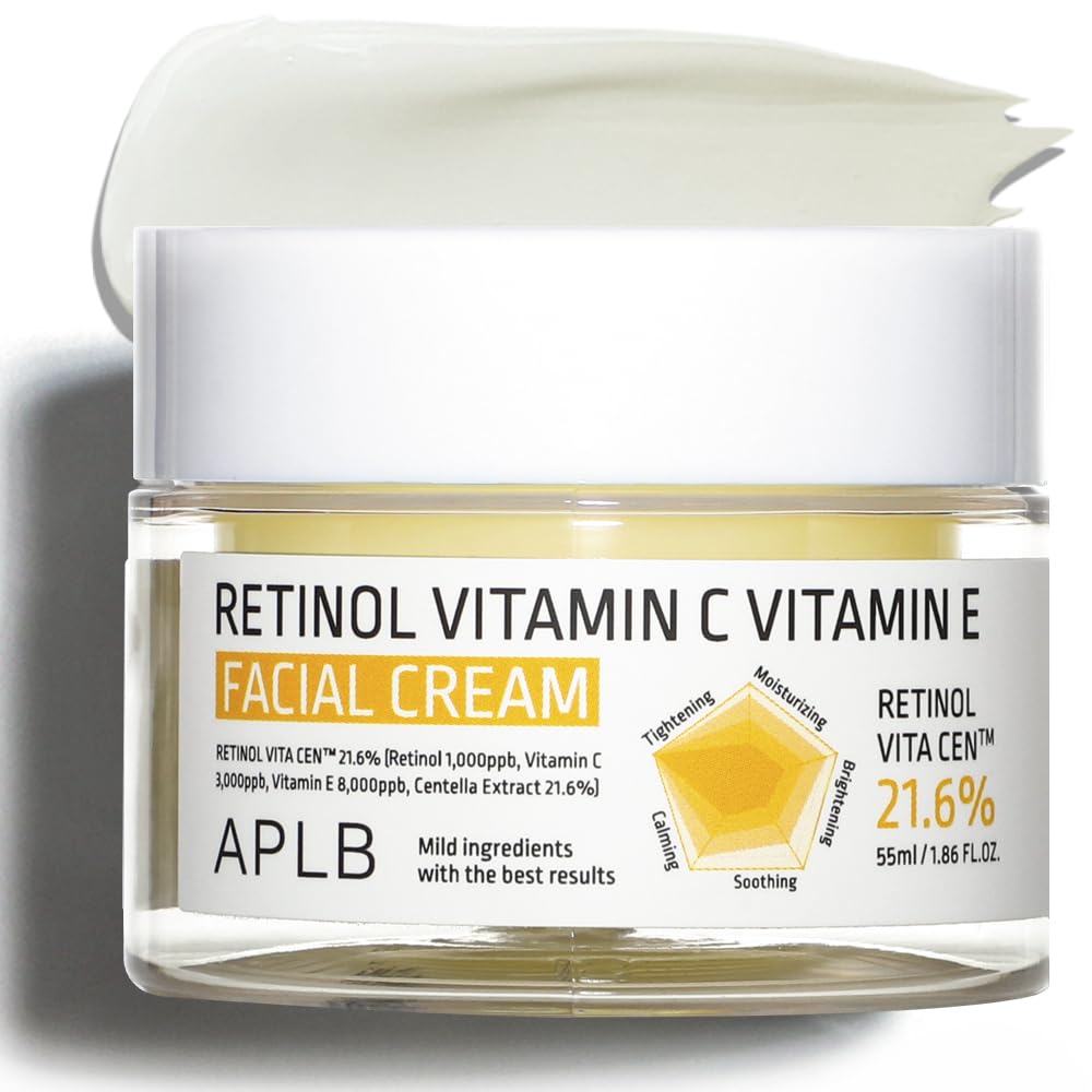 APLB (Official) Retinol Vitamin C Vitamin E Facial Cream 55ml – Gotimoy.Com