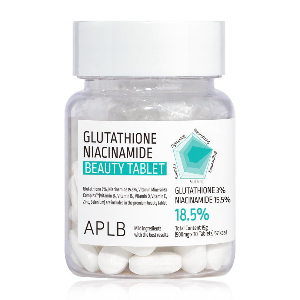 APLB Glutathione Niacinamide Beauty Tablet 500mg (30 Tablets) – Gotimoy.Com