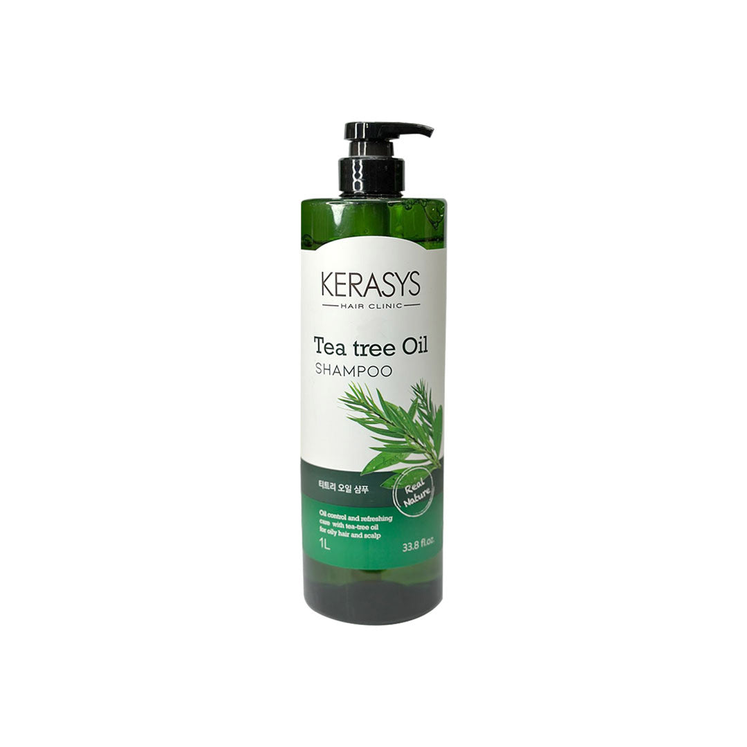 Kerasys Hair Clinic Tea Tree Oil Shampoo 1 Litre – Gotimoy.Com