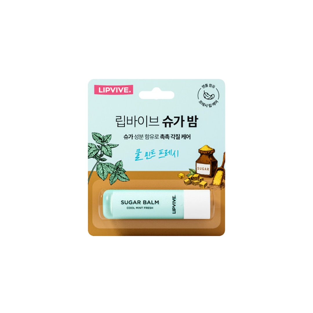 Lipvive Sugar Balm Cool Mint Fresh 4.8g – Gotimoy.Com